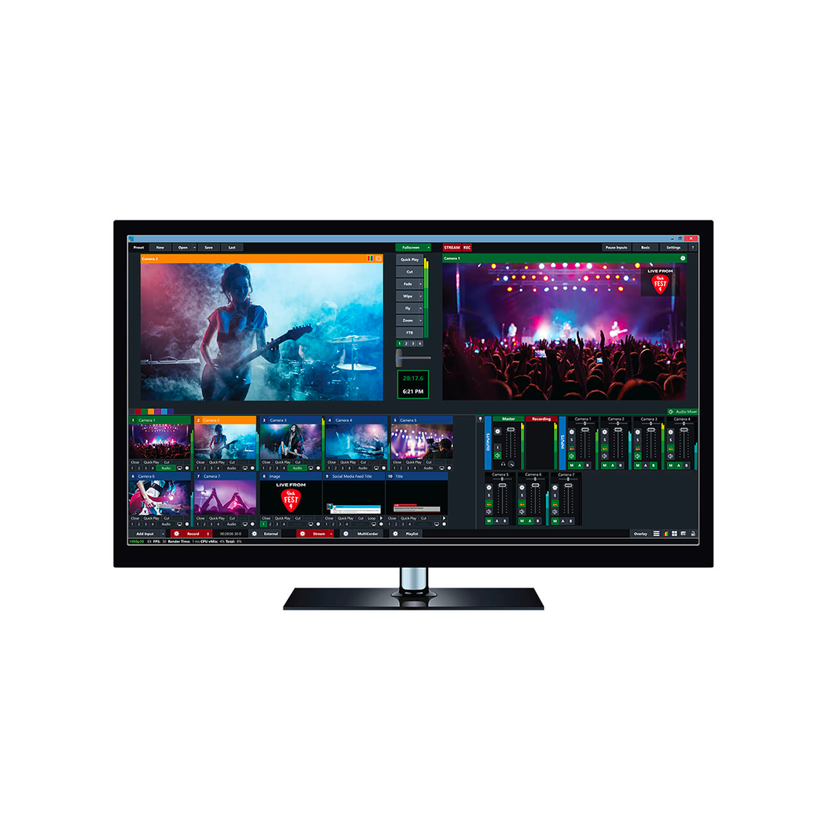 Location de Régie Vmix 4k à Lille et Paris | Stagers